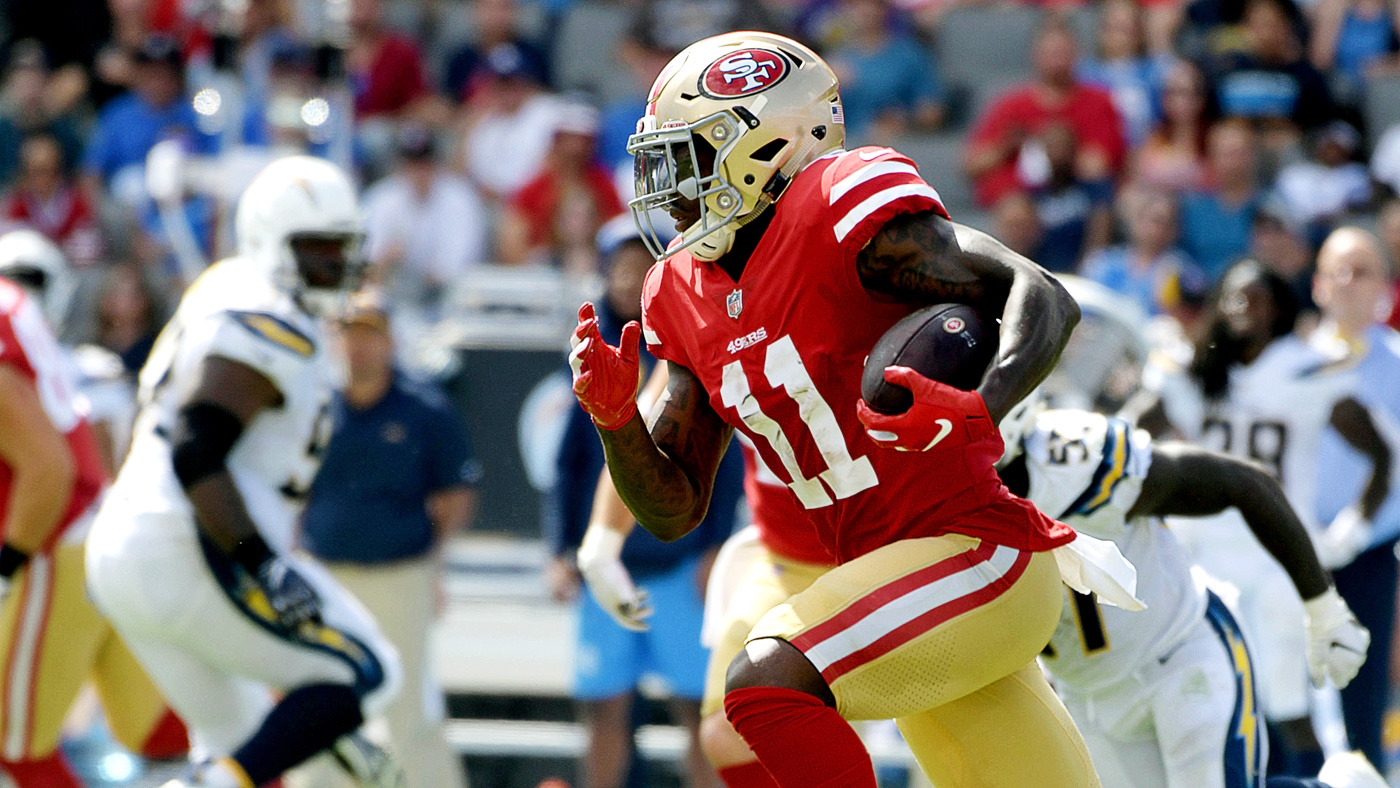 Marquise Goodwin returns to practice as 49ers prepare for Broncos ...