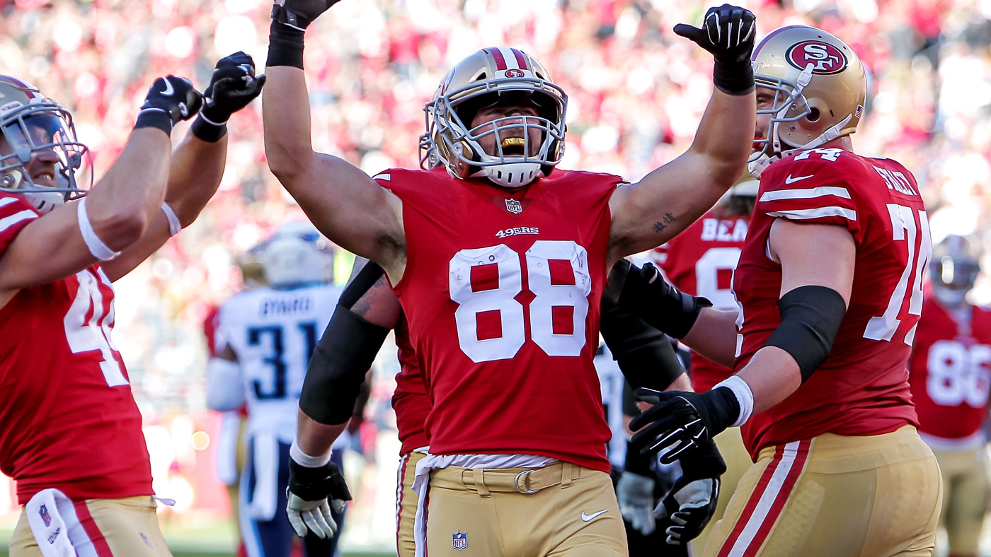 49ers TE Garrett Celek: Jimmy Garoppolo is helping us make big plays ...