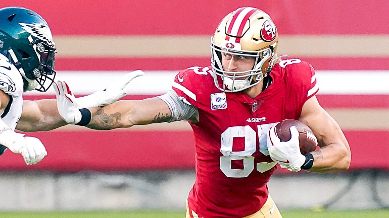 49ers' George Kittle wins 2023 Beer Olympics with ex-teammate DeForest ...