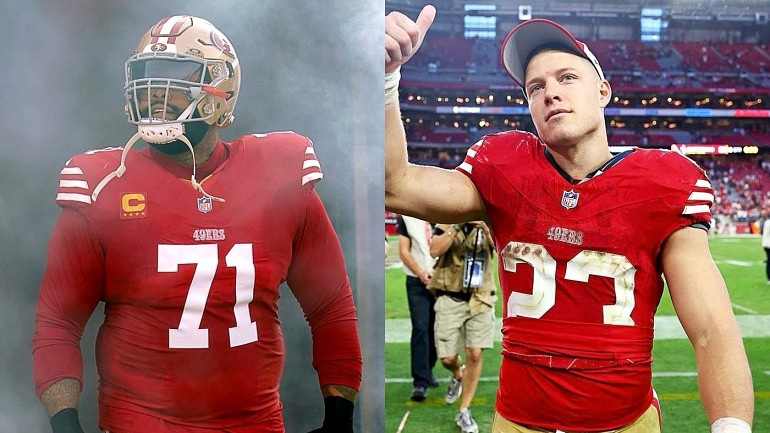 49ers reveal new fan-favorite throwback uniforms at the annual State of ...