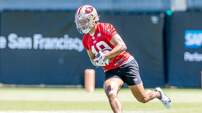 49ers jersey numbers for players participating in rookie minicamp ...