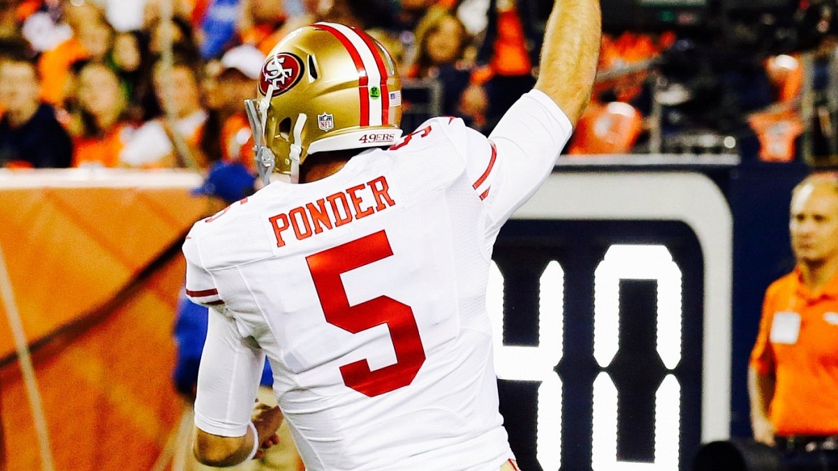 Claims of Ponder Being 49ers Best Quarterback Option Ridiculous | 49ers ...