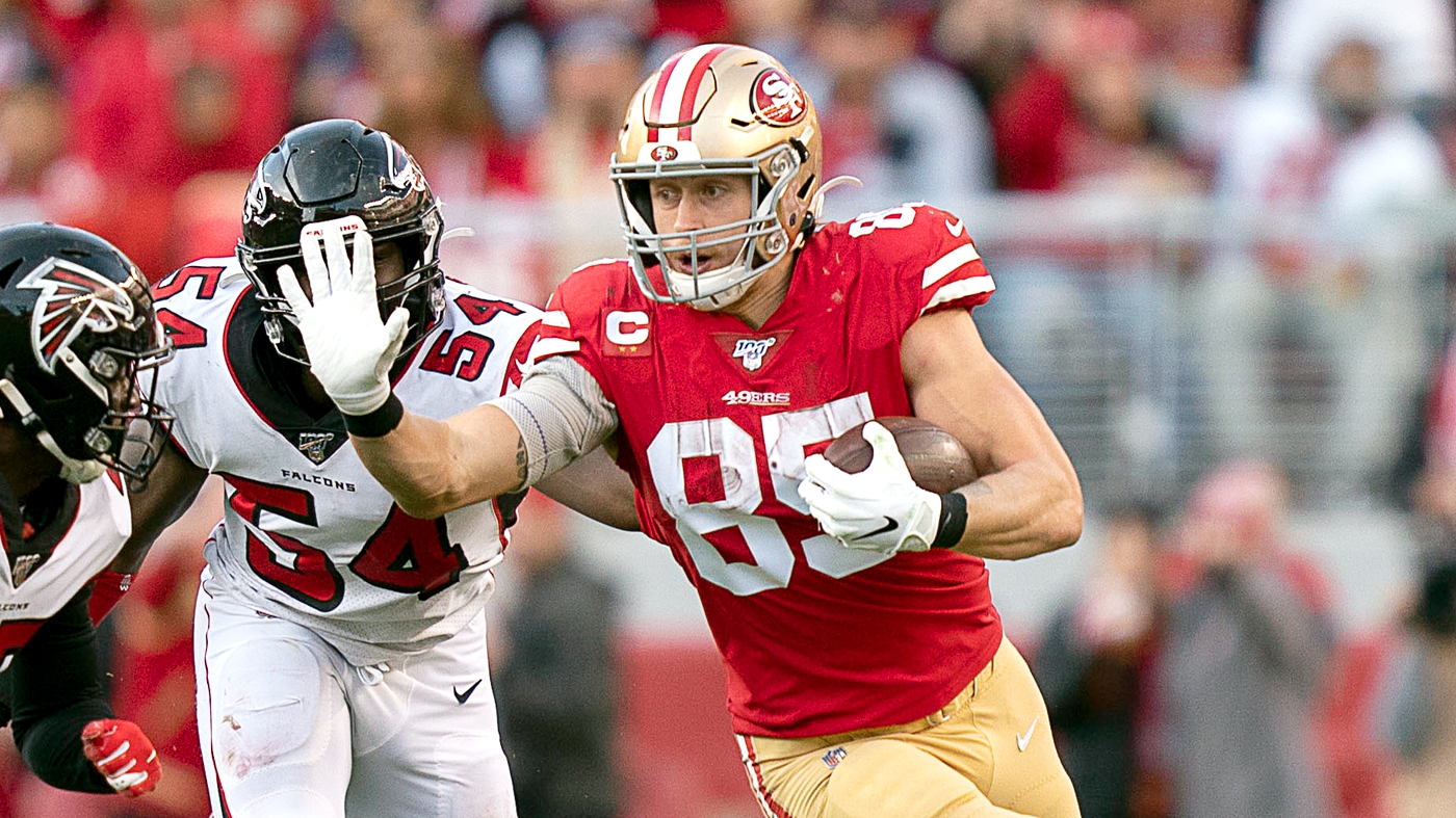49ers' George Kittle on pace to earn highest-ever PFF grade by a tight ...