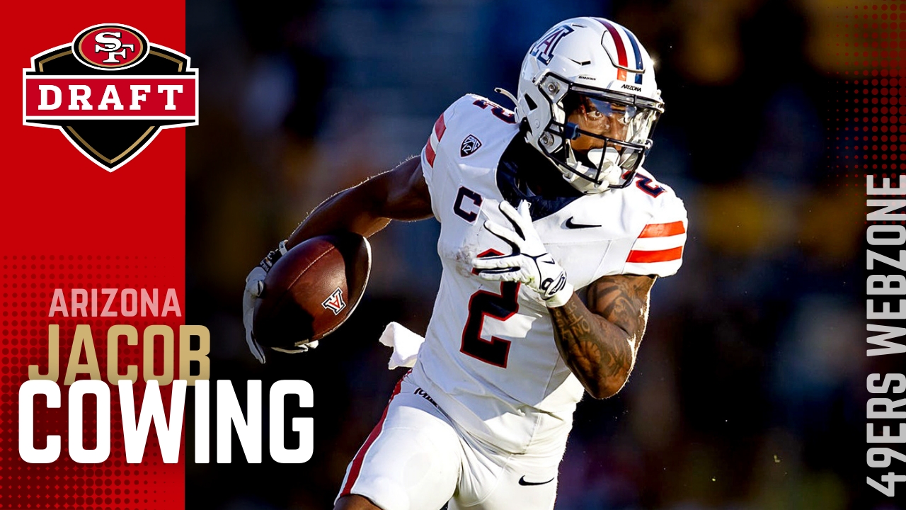 49ers make Arizona WR Jacob Cowing a 4th-round draft pick | 49ers Webzone