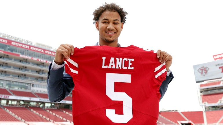 49ers share jersey numbers of 2021 draft class ahead of rookie minicamp ...