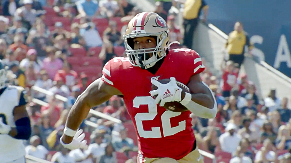 Watch: Matt Breida mic'd up during 49ers' win vs. Rams | 49ers Webzone