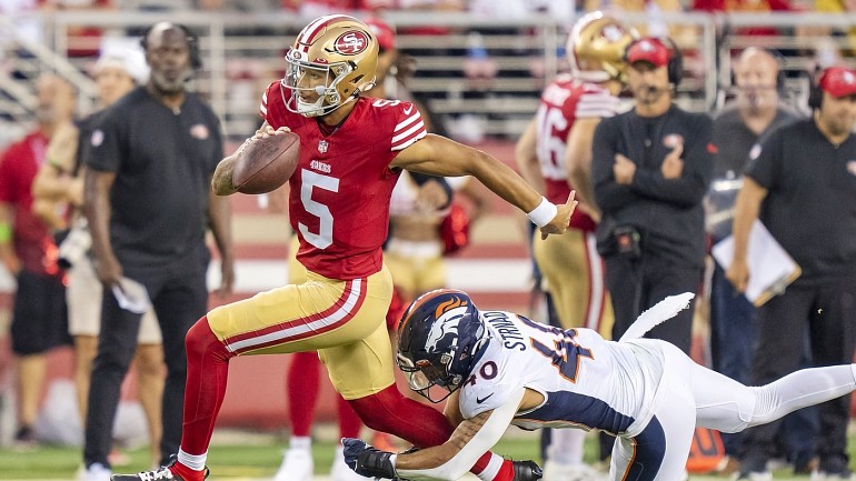 Russell Wilson on 49ers' Trey Lance: He's going to have a great career ...