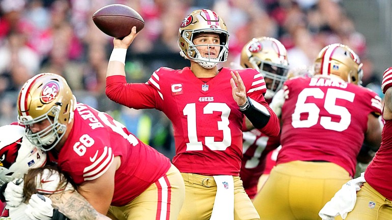 These 7 49ers players landed in PFF's top 10 for their positions ...
