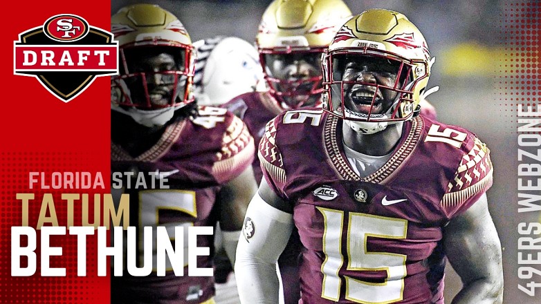49ers final pick in 2024 NFL draft is LB Tatum Bethune | 49ers Webzone