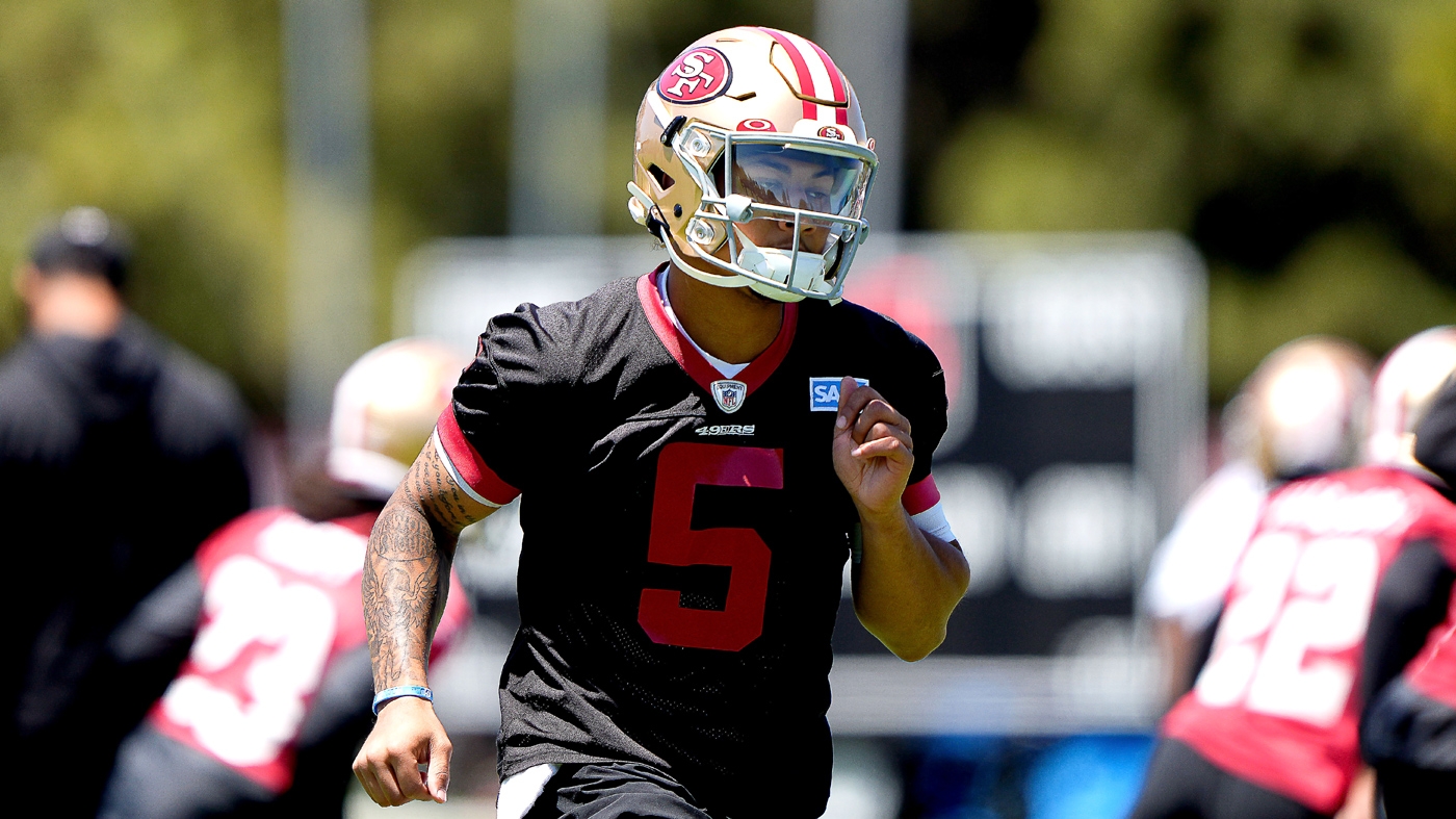 Simms likes 49ers QB Trey Lance's running ability but feels it may be ...