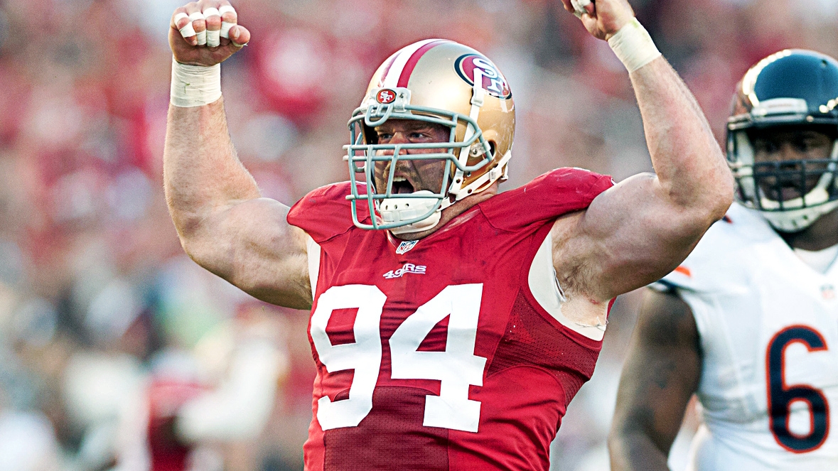 49ers' Joe Staley names Justin Smith as the strongest defensive lineman ...