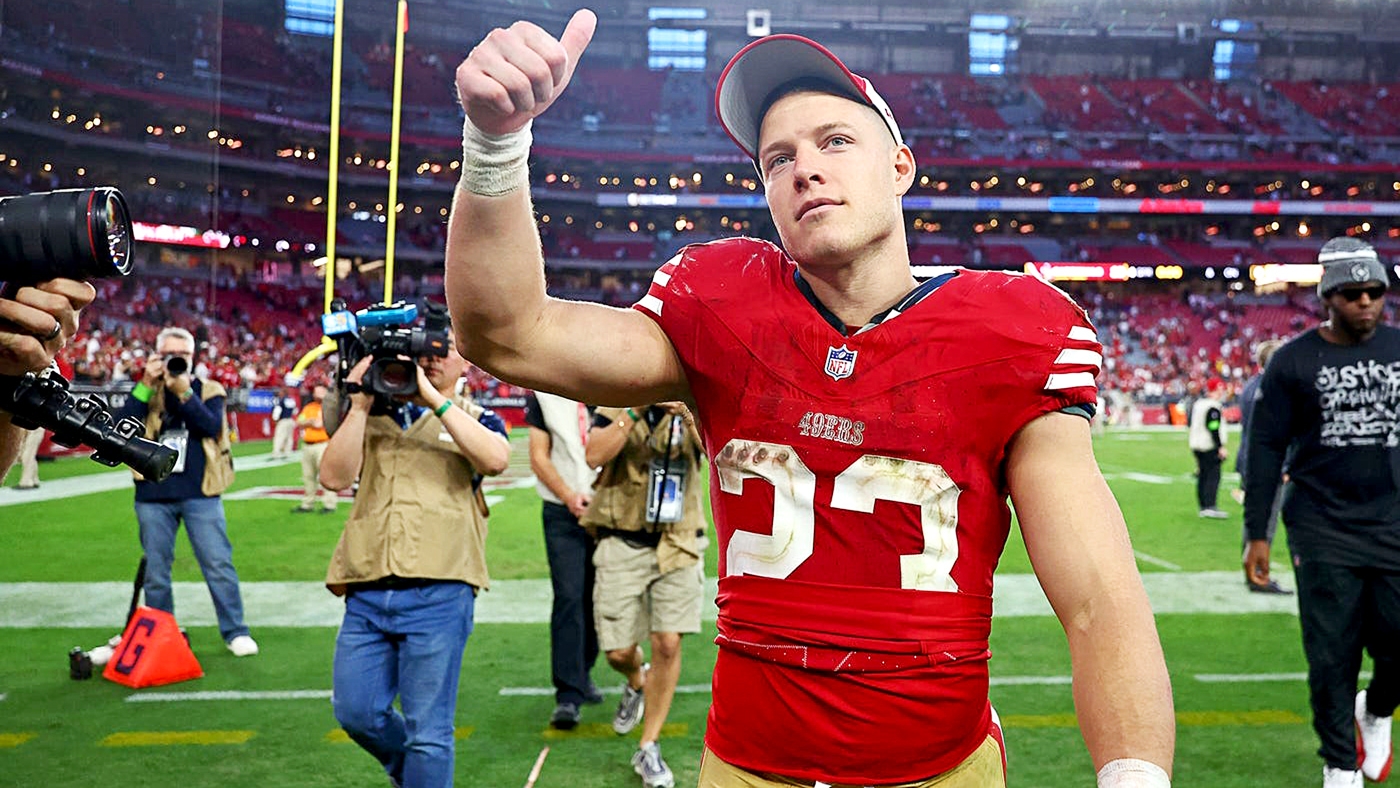 49ers' Christian McCaffrey provides positive update on calf injury ...
