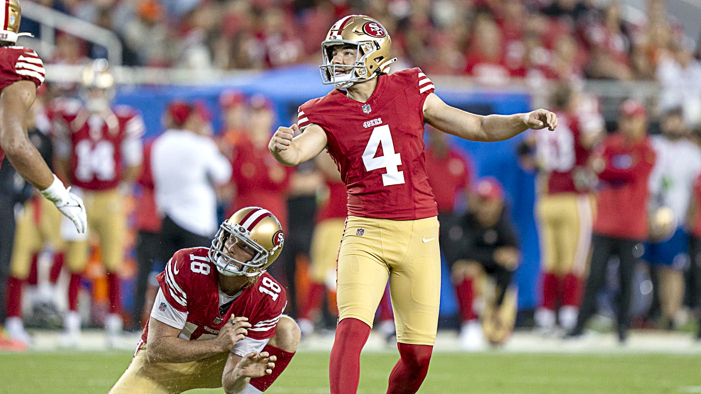 49ers to work out kickers with Jake Moody, Zane Gonzalez injuries ...