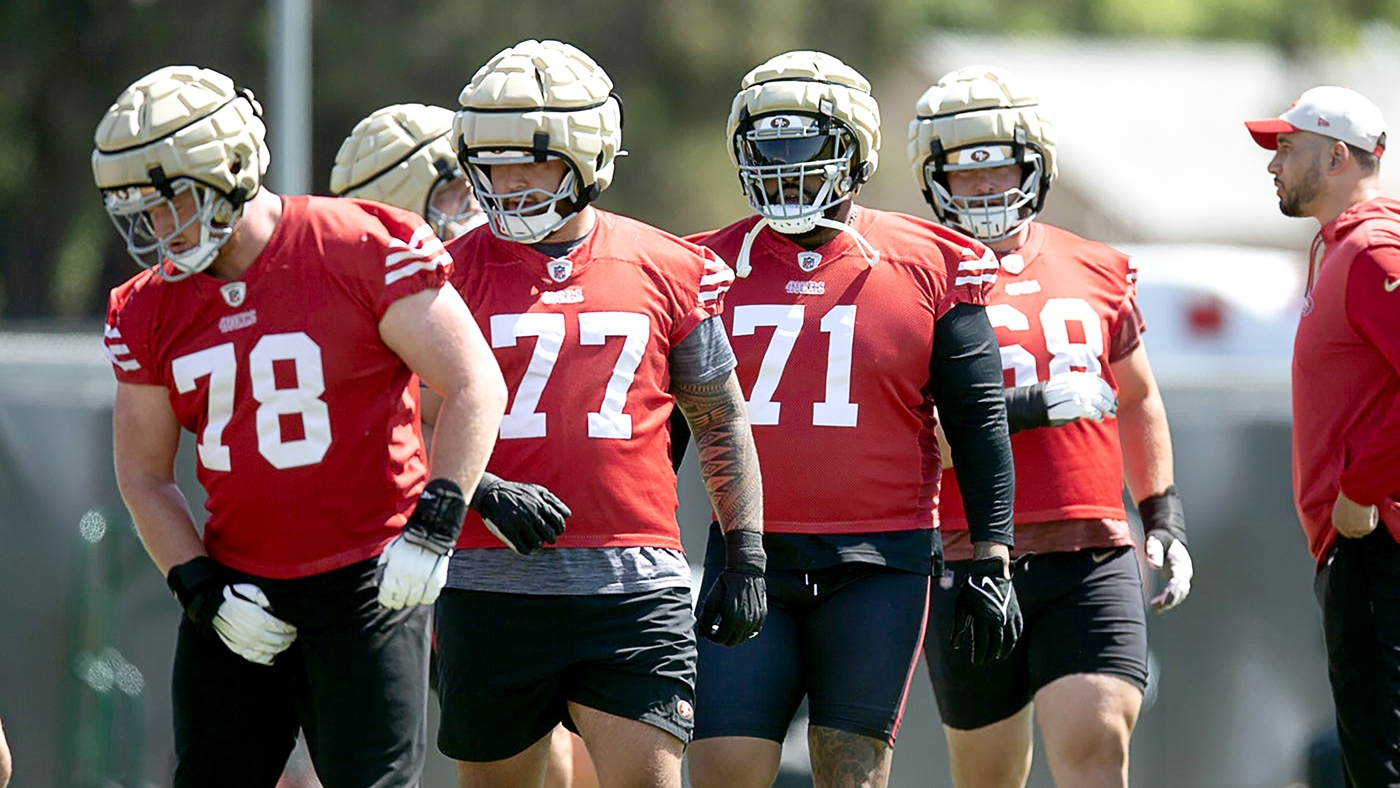 49ers offensive line: A top-12 unit for 2025 despite criticisms ...