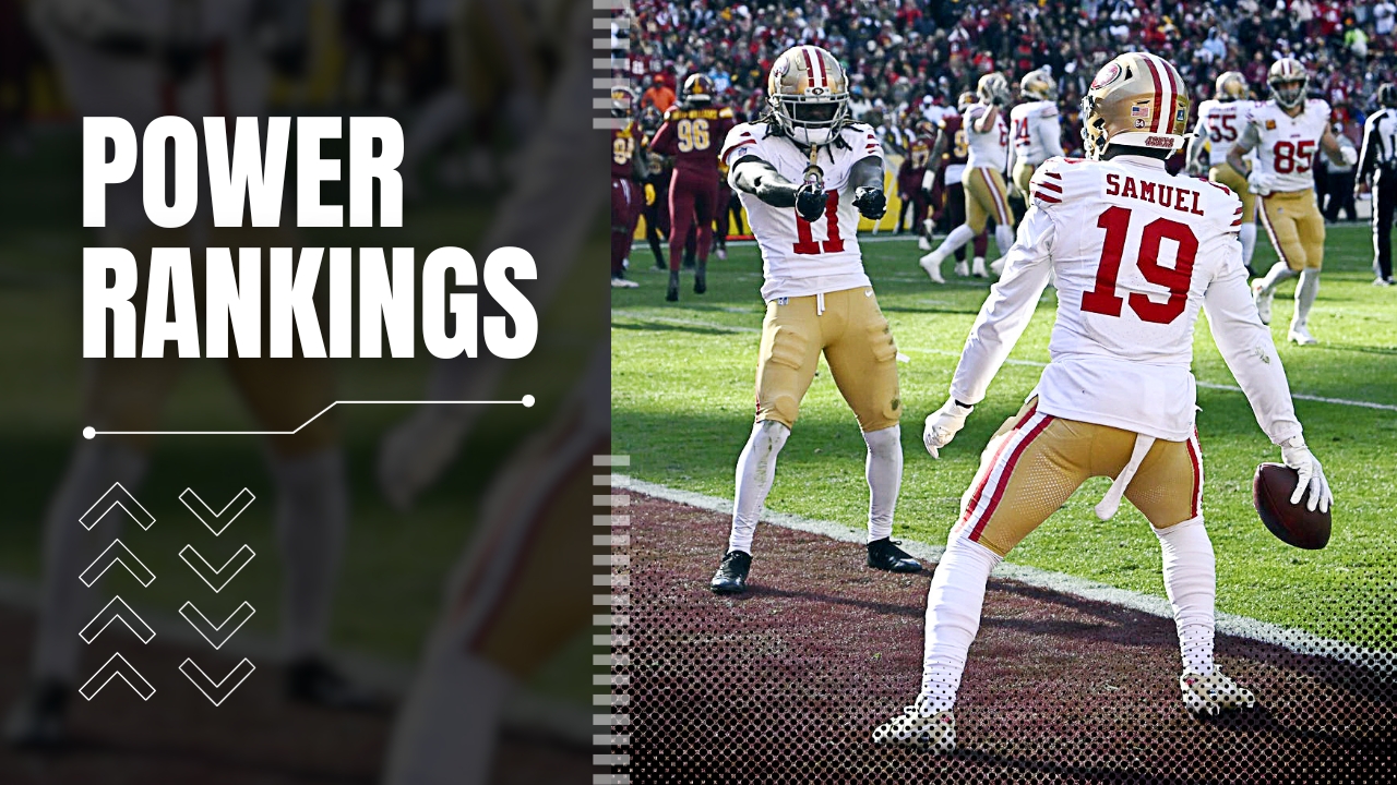 Week 18 power rankings: Where the 49ers stand entering regular-season ...