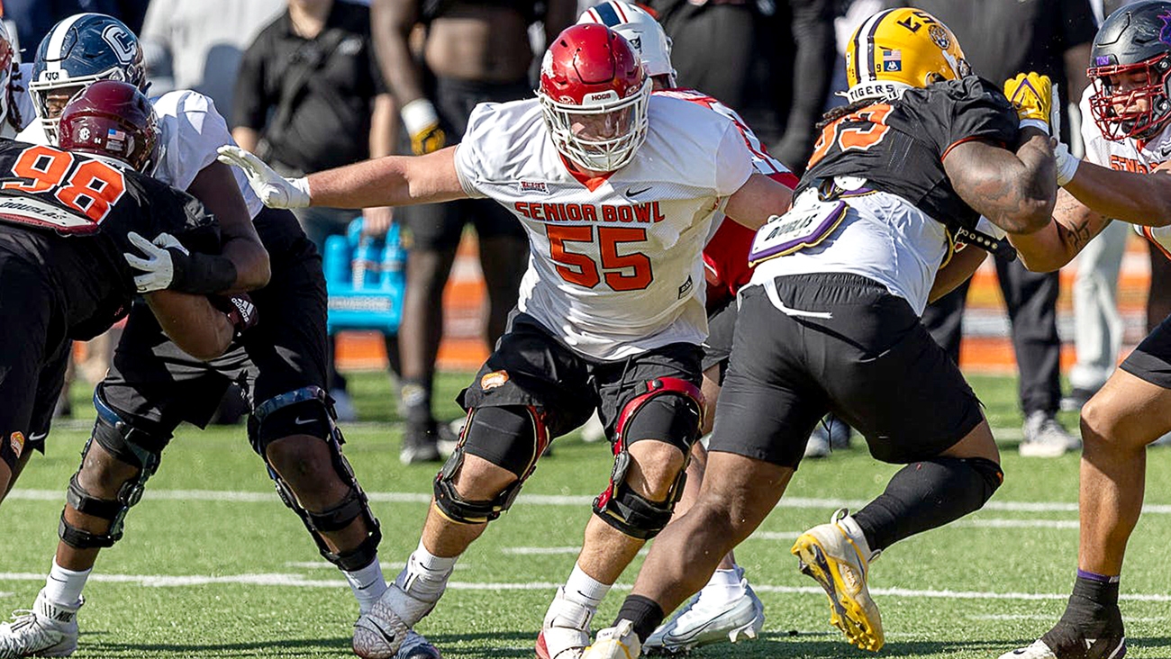 49ers conduct pre-draft interview with Arkansas OL Beaux Limmer | 49ers ...