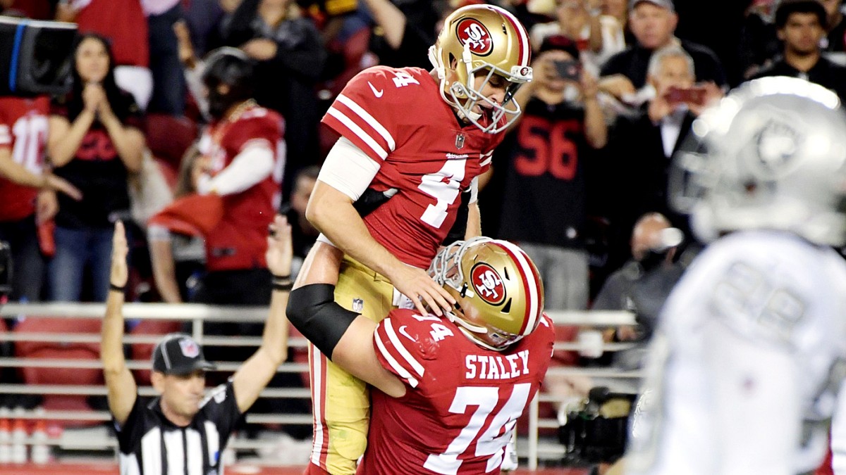 Raiders vs. 49ers: Full Week 9 grades for San Francisco on Thursday ...