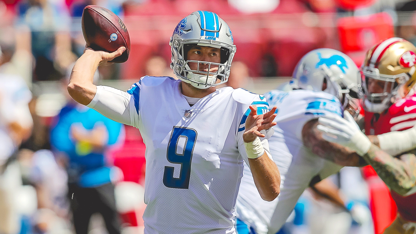 'Nope, not us': 49ers deny interest in Lions QB Matthew Stafford ...