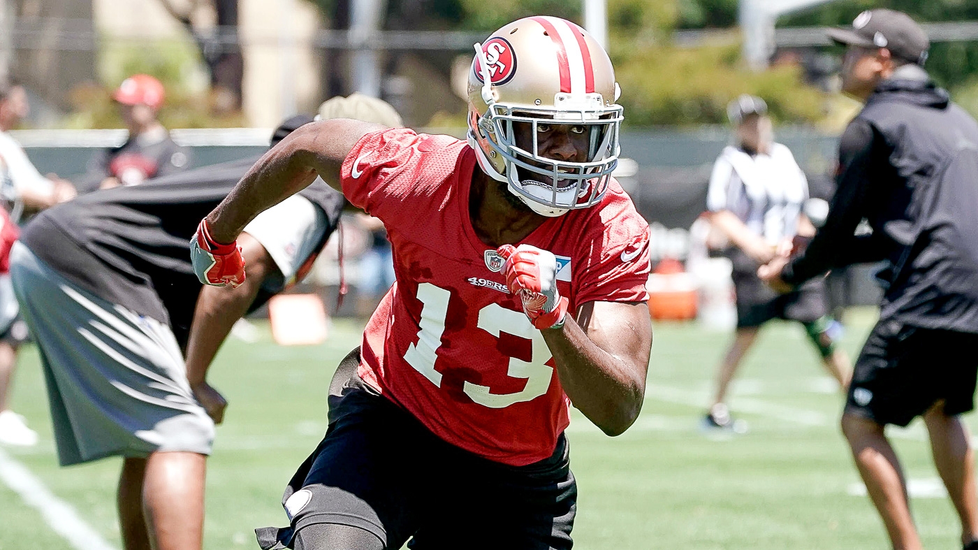 Kyle Shanahan impressed by Aaron Burbridge and Marquise Goodwin's work ...
