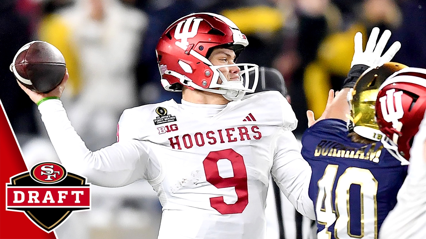 49ers select Indiana QB Kurtis Rourke in 7th round of 2025 NFL Draft ...
