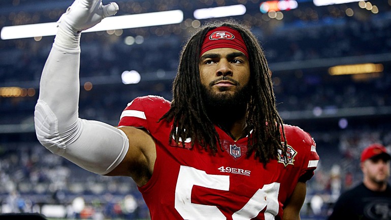 49ers LB Fred Warner says he is 'good to go' after injury scare vs ...