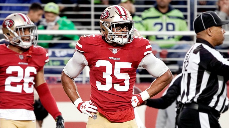 John Lynch asked about Eric Reid's collusion grievance against the NFL ...