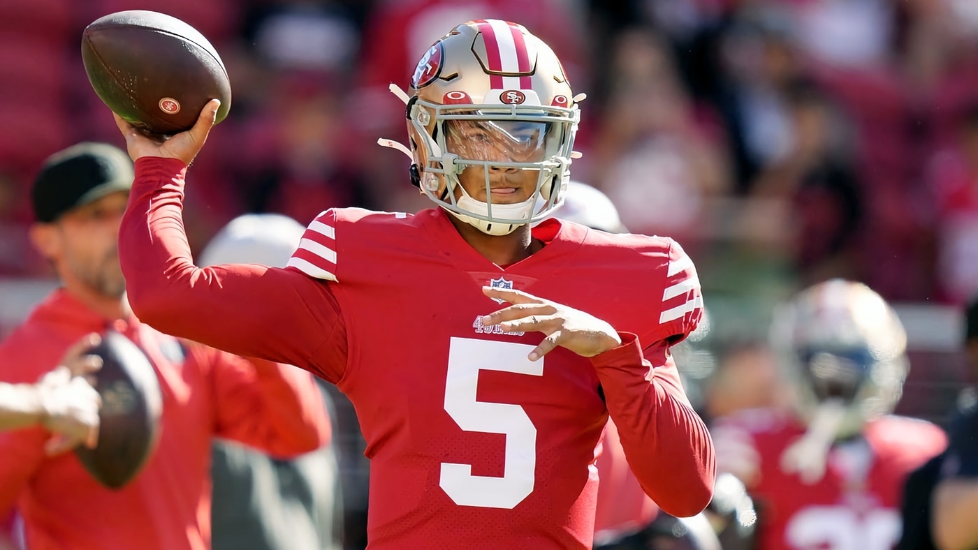 Watch: 49ers' Trey Lance throws 76-yard TD pass to Danny Gray vs ...