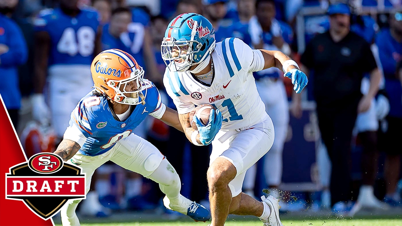 49ers select Mississippi WR Jordan Watkins in 4th round of 2025 NFL ...