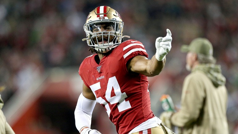 49ers LB Fred Warner says his goals remain set to the 'highest standard ...