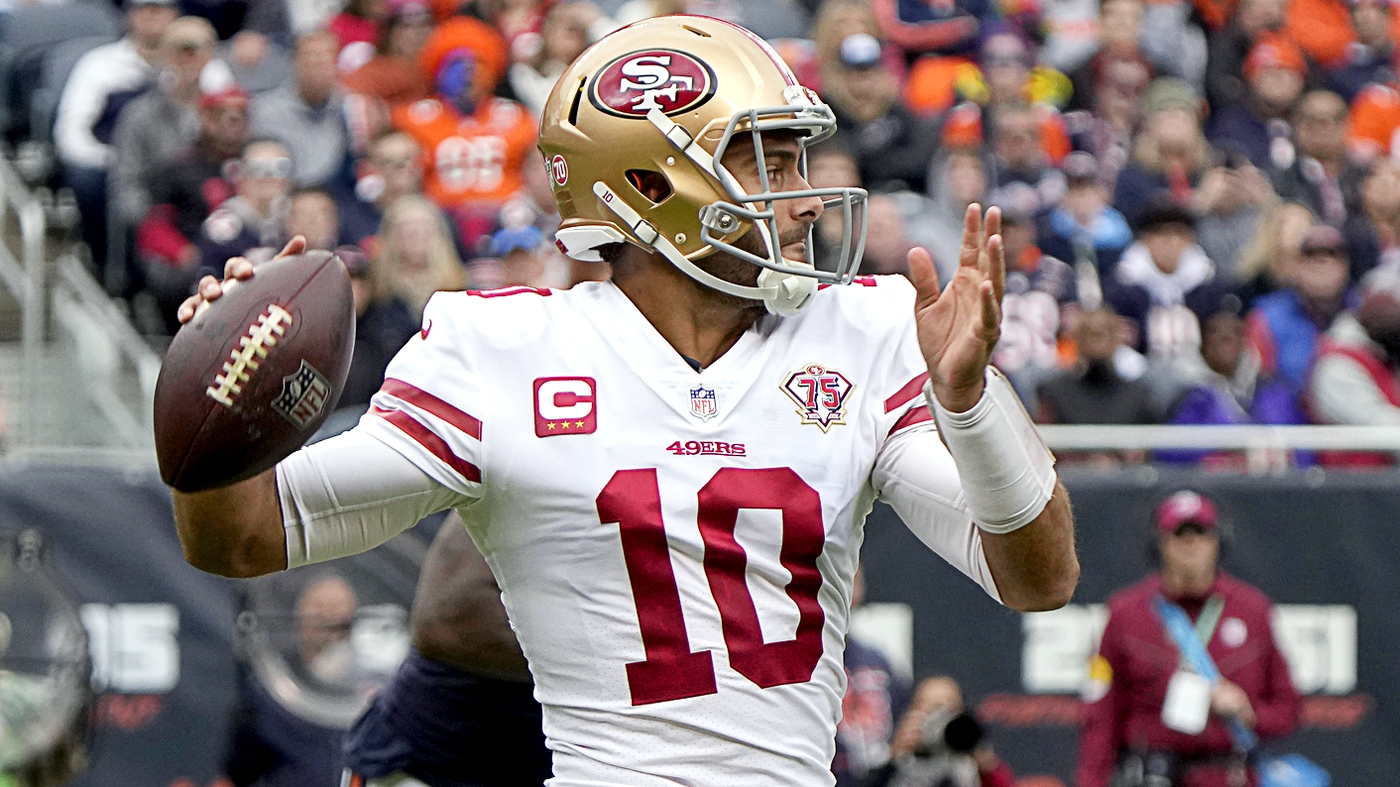 49ers' Mike McDaniel on Garoppolo: 'Jimmy is one of the best throwers ...