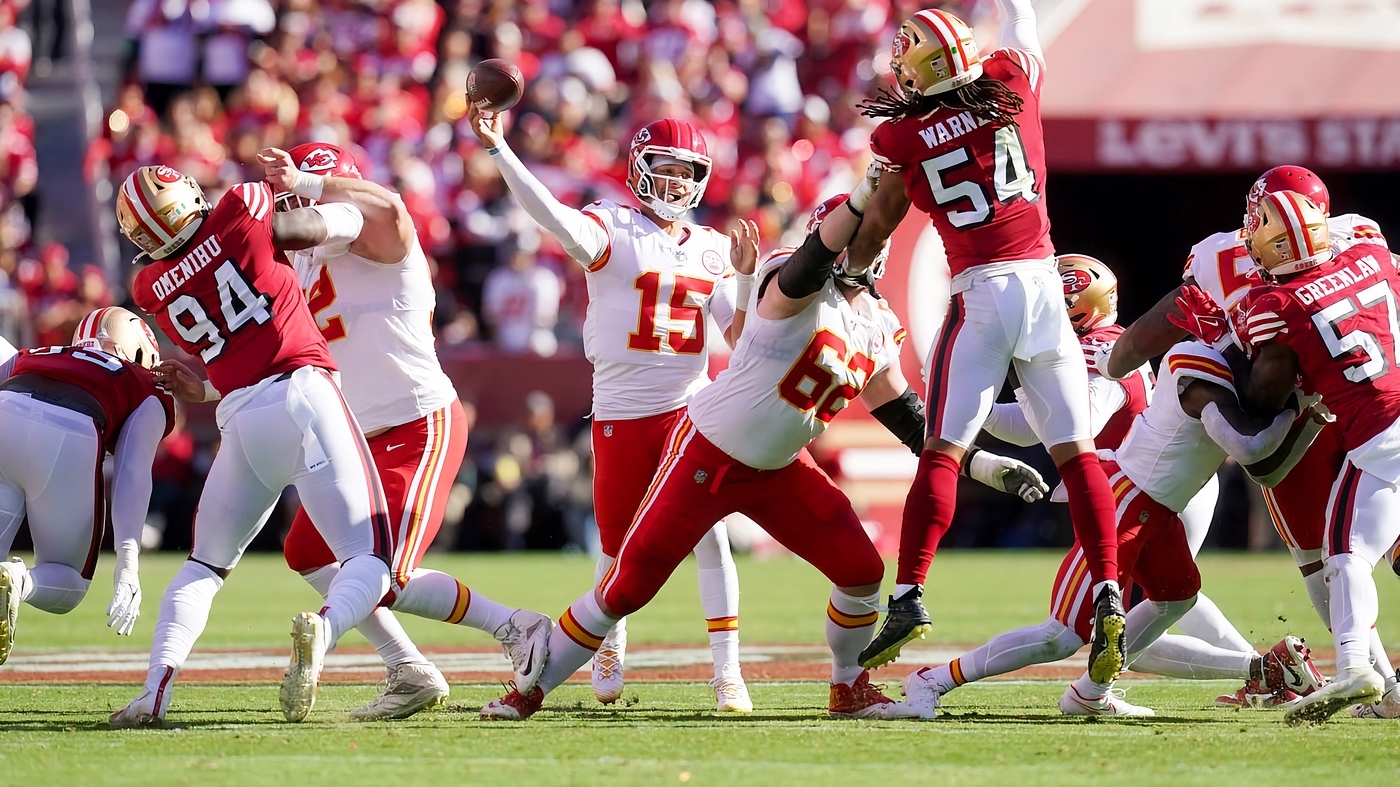 Recap: 49ers defense torched by Chiefs, Patrick Mahomes in 44-23 loss ...