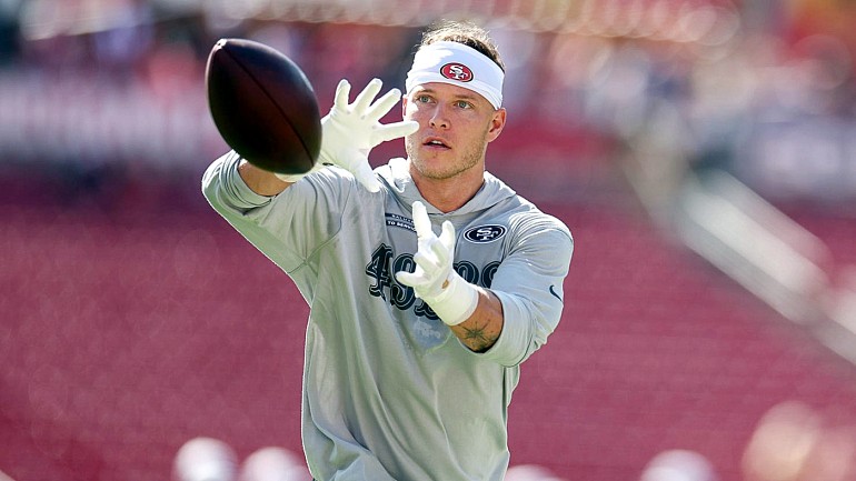 49ers star CMC excited for 2025 offseason with 'no restrictions ...