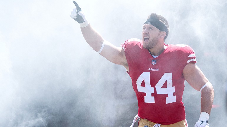 49ers vs. Chargers injury update: S Tayler Hawkins ruled out with hand ...