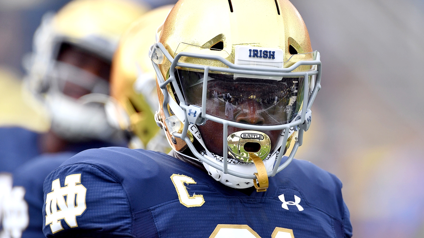 49ers held pre-draft interview with Notre Dame safety Jalen Elliott via ...