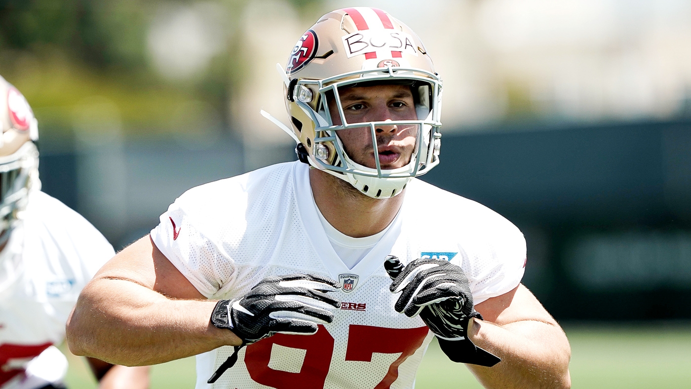 Nick Bosa injures hamstring; Kyle Shanahan provides injury updates on ...
