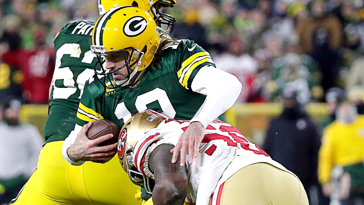 49ers Notebook: Could 49ers mark end of the road for Aaron Rodgers, Tom ...