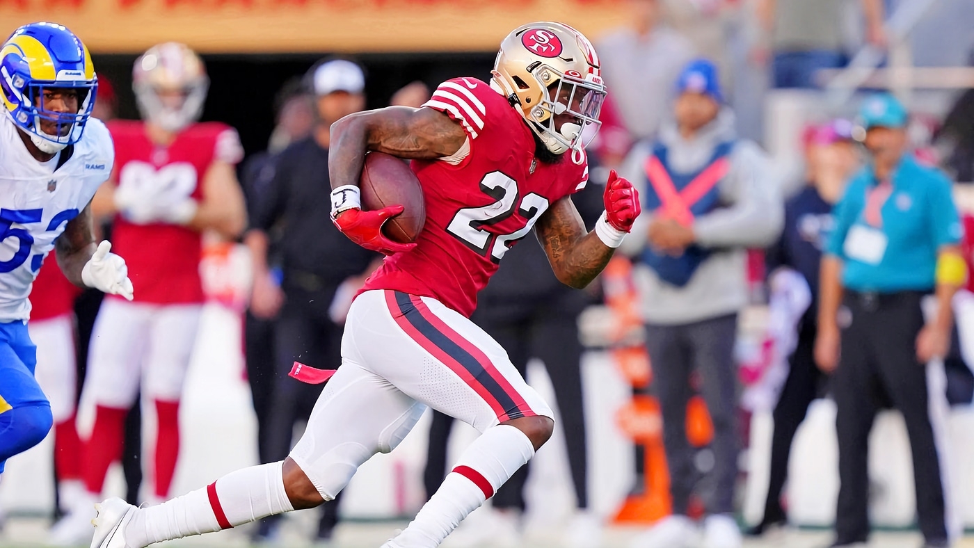 Watch: 49ers' Jeff Wilson embarrasses Rams defense; Nick Bosa records ...