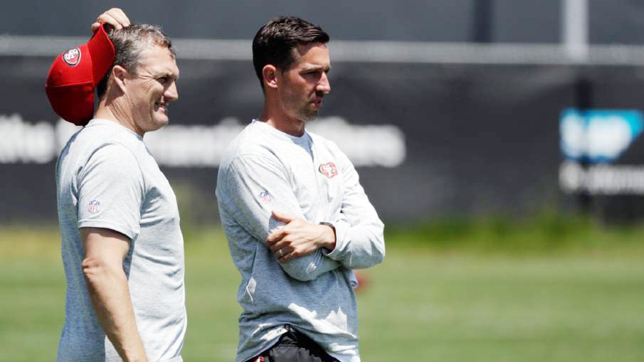 John Lynch, Kyle Shanahan explain why the 49ers didn't address O-line ...