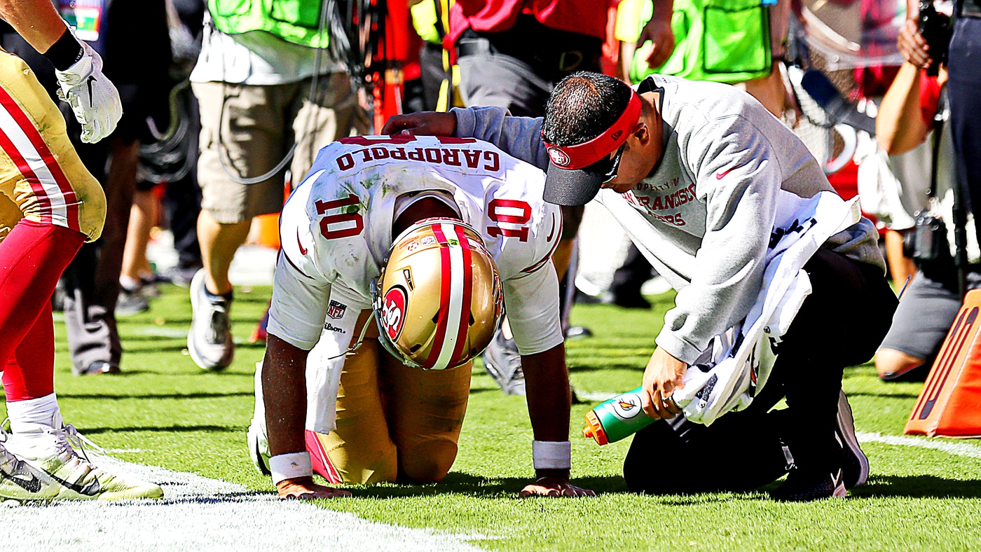 Jerry Rice on Jimmy Garoppolo's injury: He was just trying to do ...