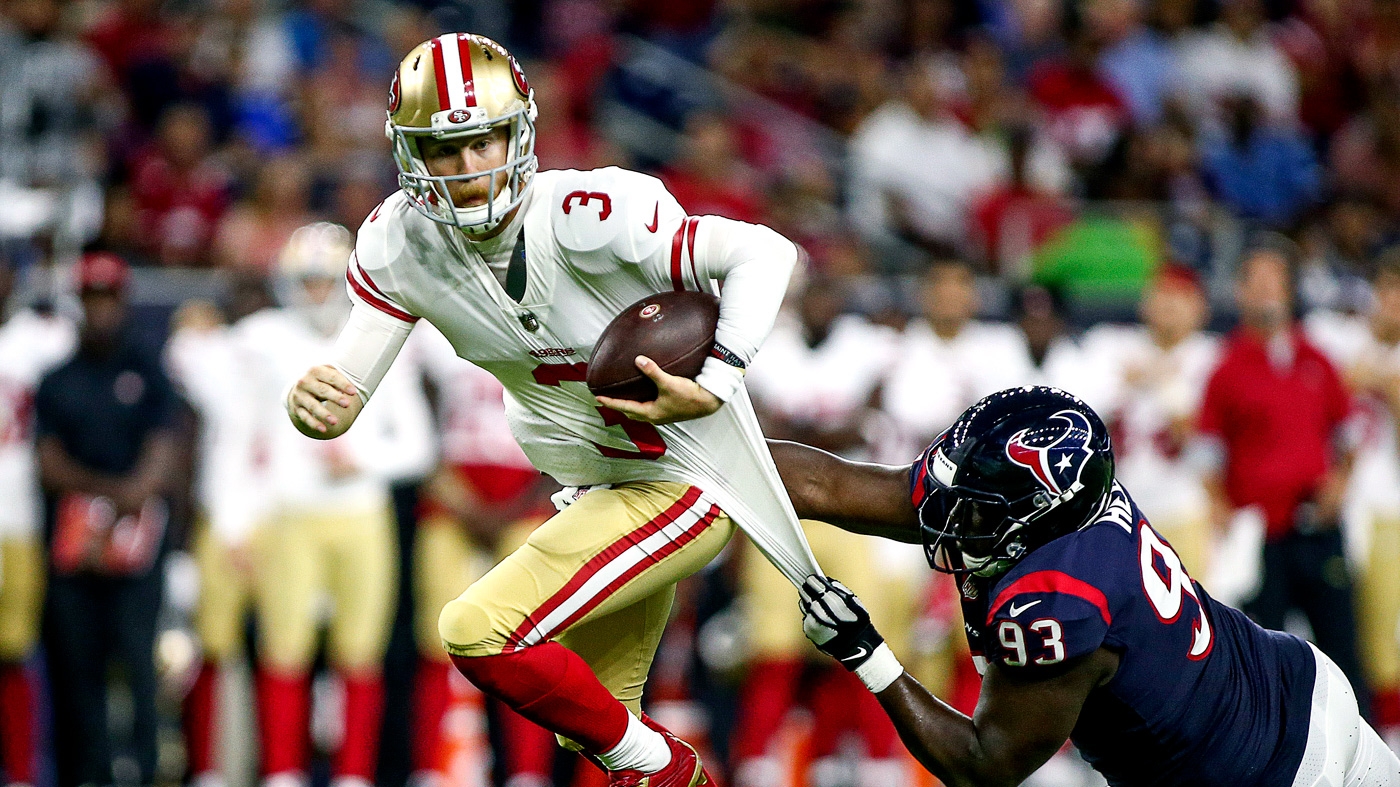 Kyle Shanahan provides injury updates on C.J. Beathard, Solomon Thomas ...