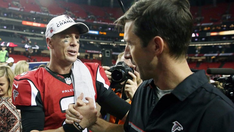 Matt Ryan on 49ers' Kyle Shanahan: We pushed each other to be the best ...