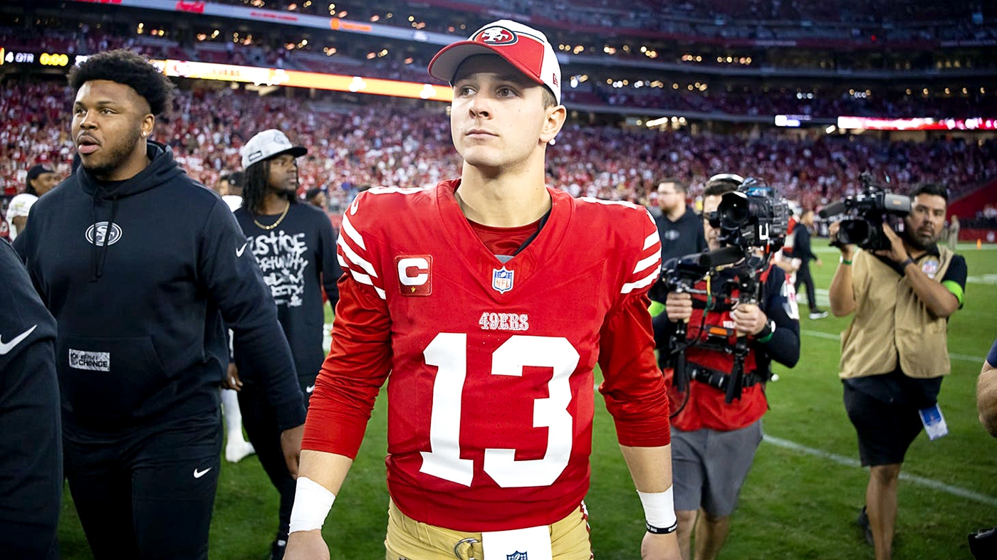 49ers' Purdy grateful for McCaffrey's Christmas gift, acknowledges ...