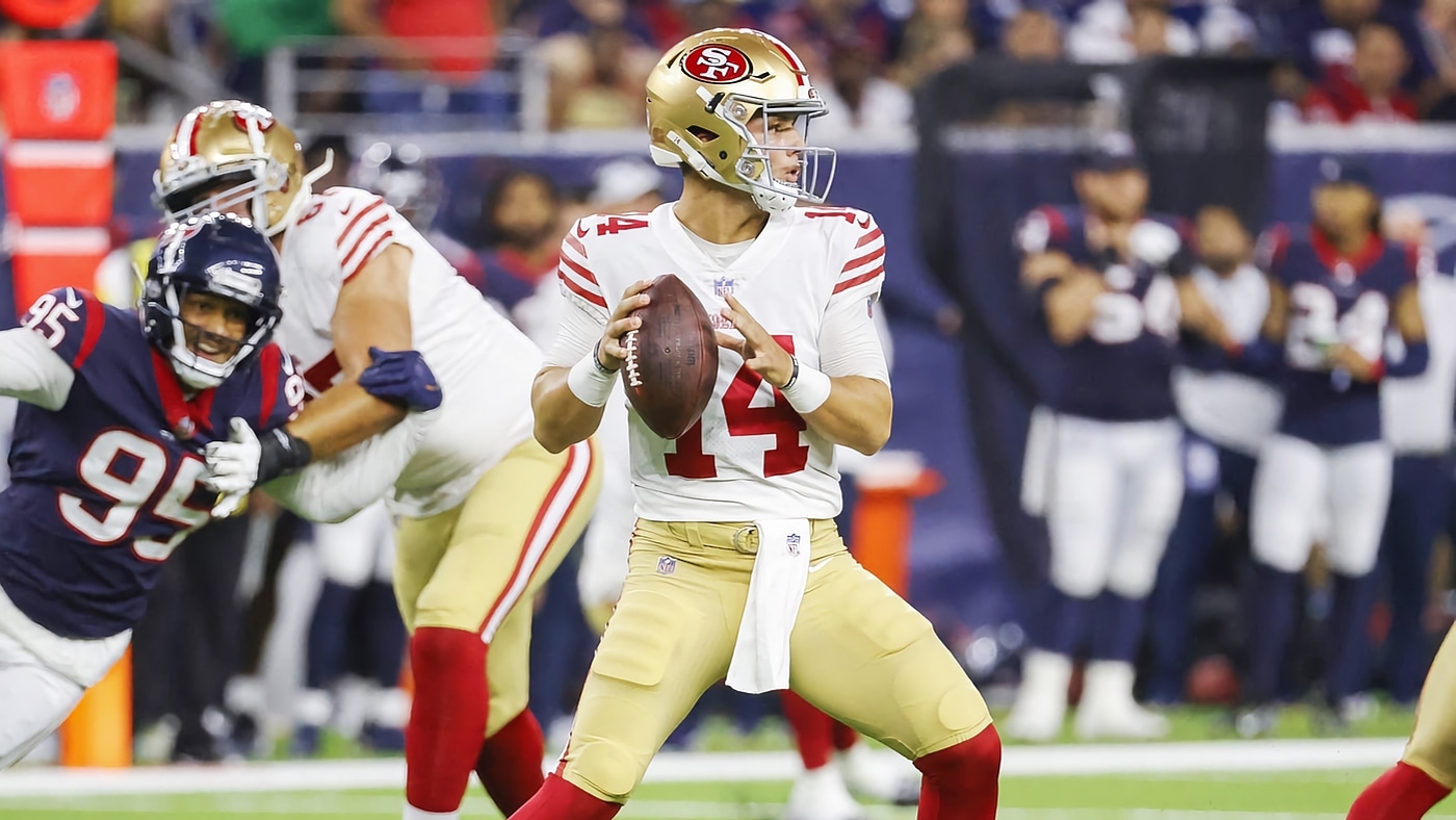 Brock Purdy among PFF's highest-graded 49ers players vs. Texans; Snap ...