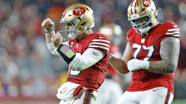 How Brock Purdy, 49ers were graded by Pro Football Focus in close win ...