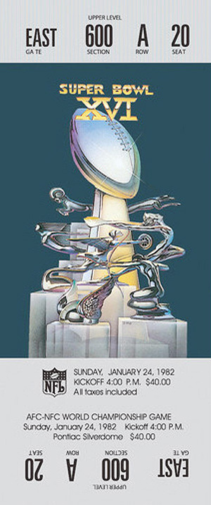 Super Bowl XVI | San Francisco 49ers vs. Cincinnati Bengals | 49ers Webzone