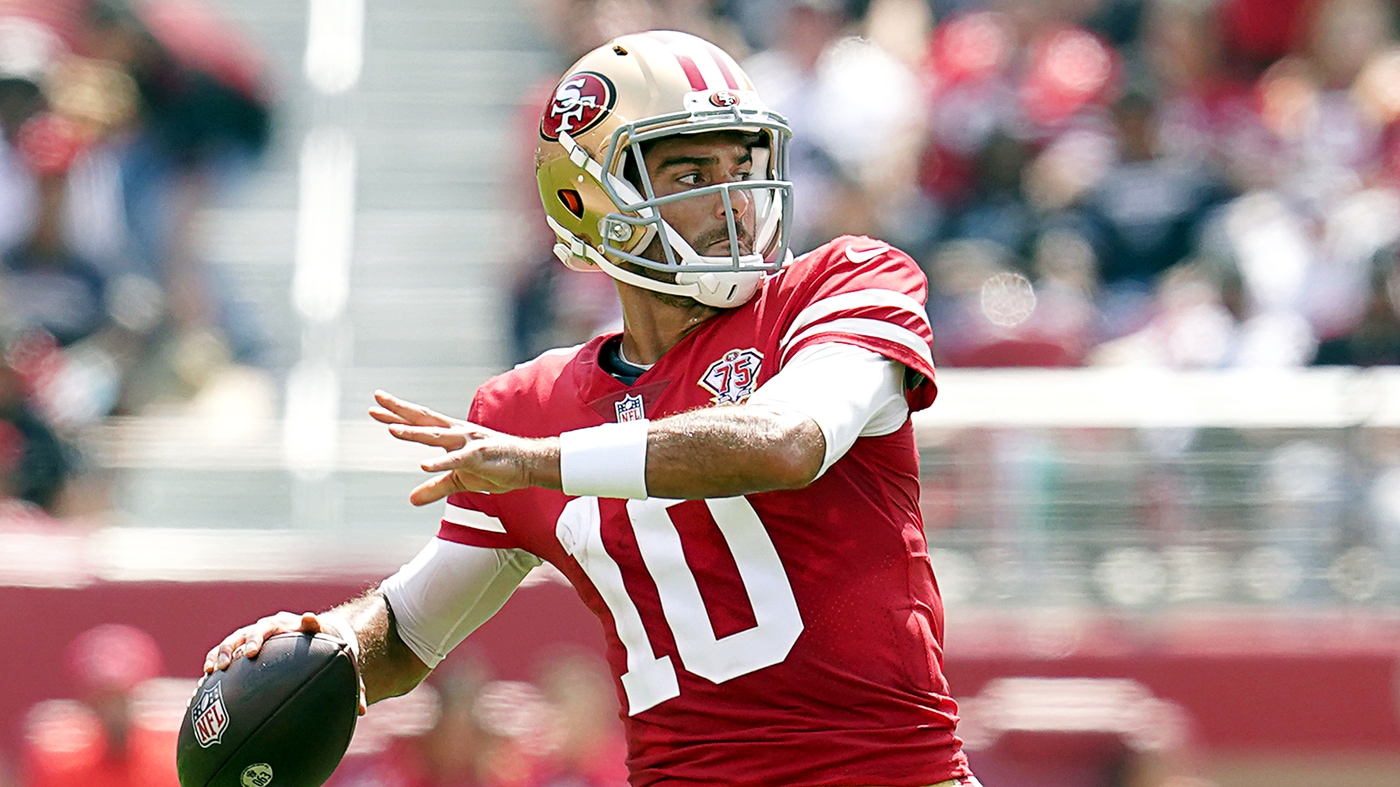 Time for Trey? Jimmy Garoppolo not on the field for 49ers' Friday ...
